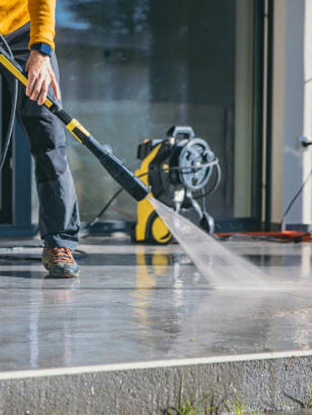 Hot-High Pressure Washing – Sunset-Common Area Services